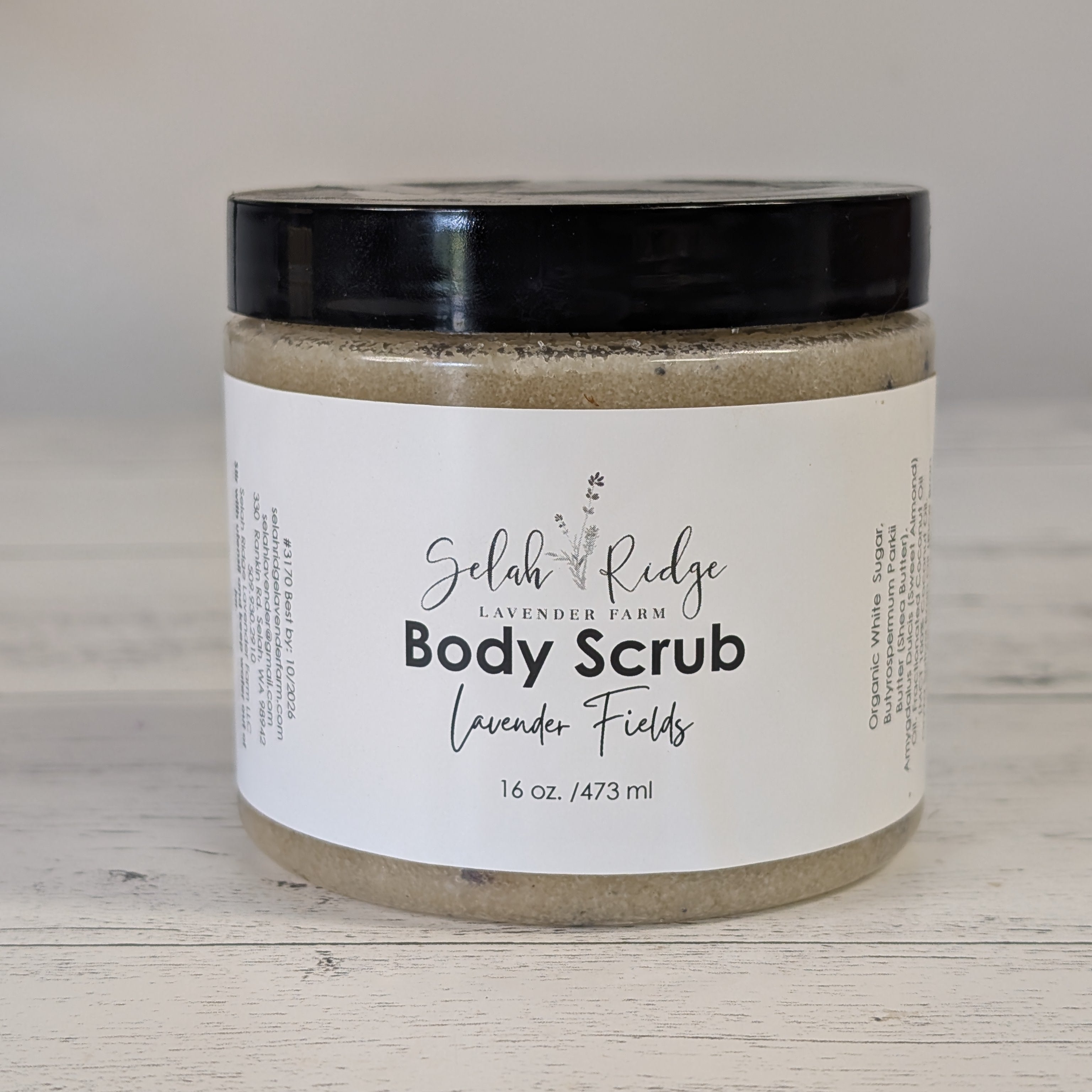 Lavender Body Scrub – https://selahridgelavenderfarm.com/